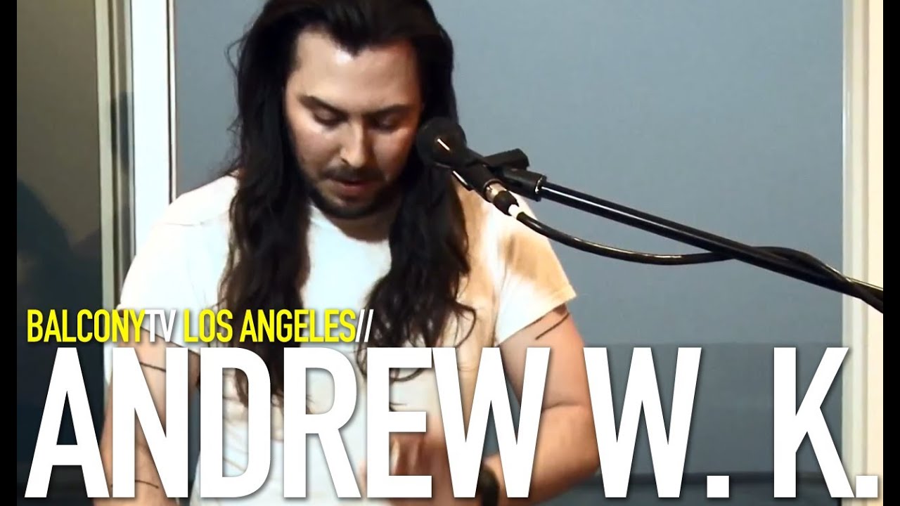 ANDREW W. K. - GOULDEN & SILVER (BalconyTV) - YouTube