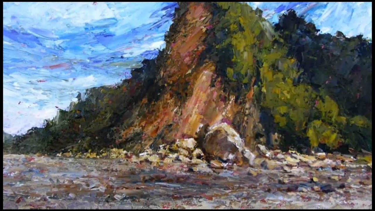 Grant Finch, NZ artist, Oil Paintings - YouTube