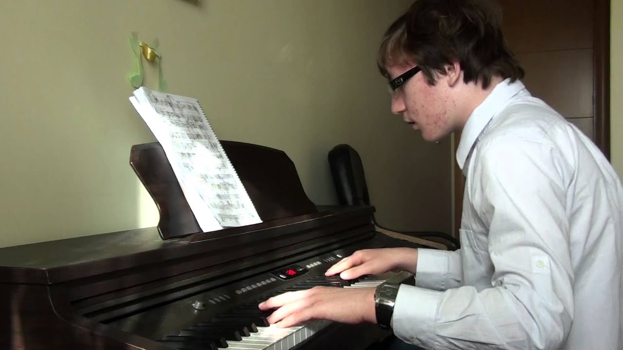 "Bitonal minimalism": original piano composition - YouTube