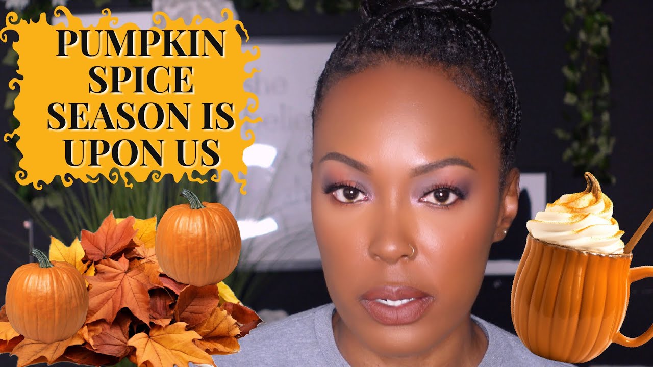 PUMPKIN SPICE MAKEUP: THE MOST BASIC TUTORIAL - YouTube