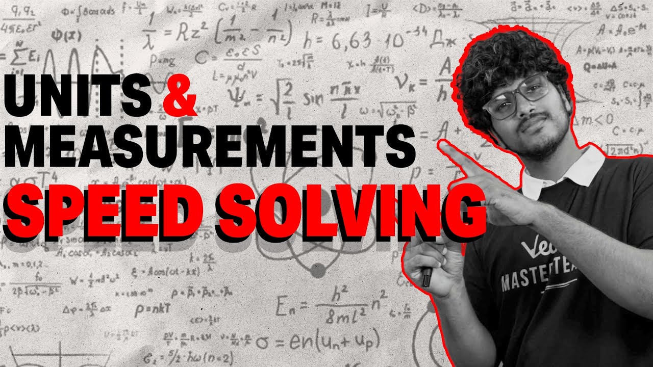 NEET 2026 | Units & Measurements Speed Solving | Most Expected 25 ...