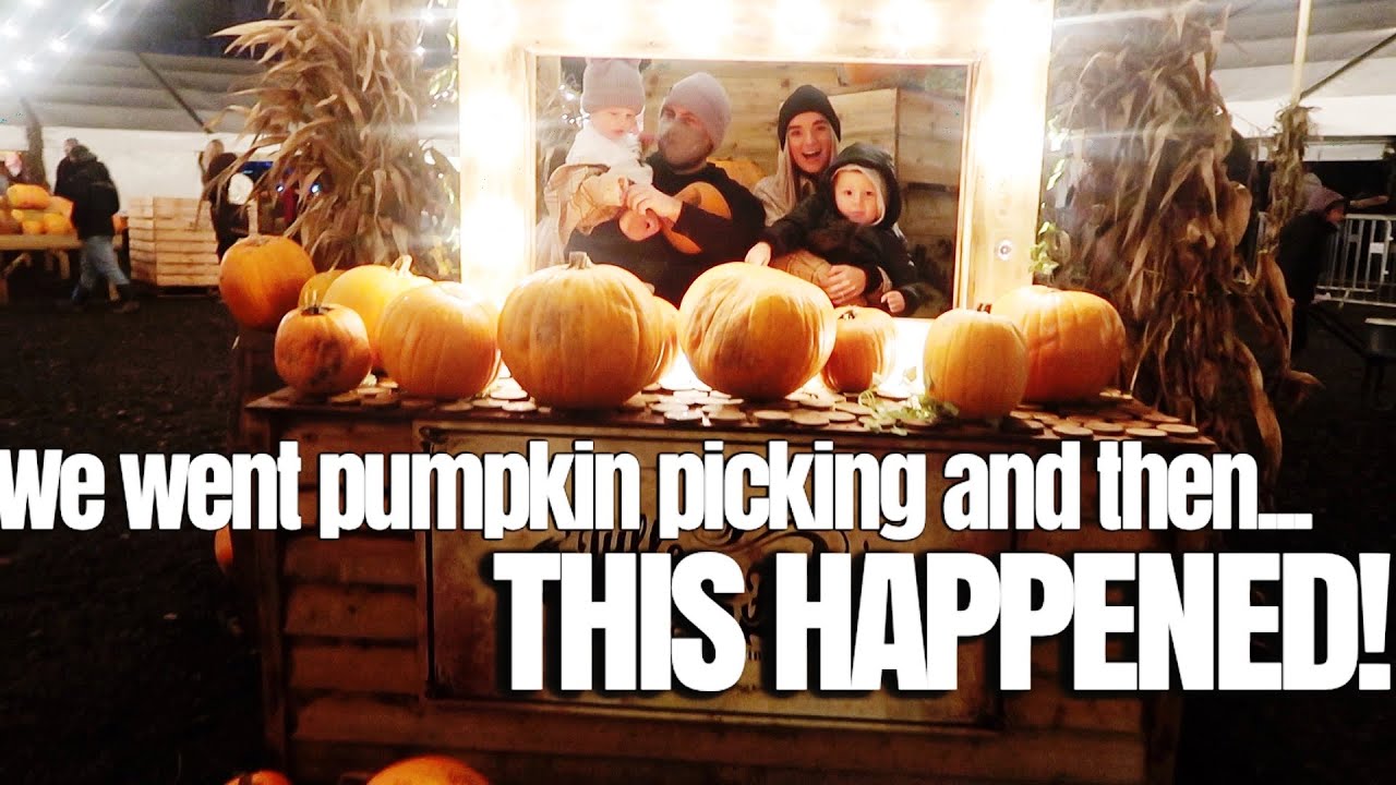 Pumpkin picking ended in a DISASTER!! - YouTube