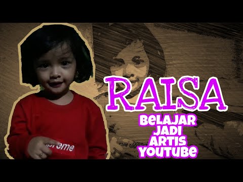 Raisa belajar casting jadi artis youtuber