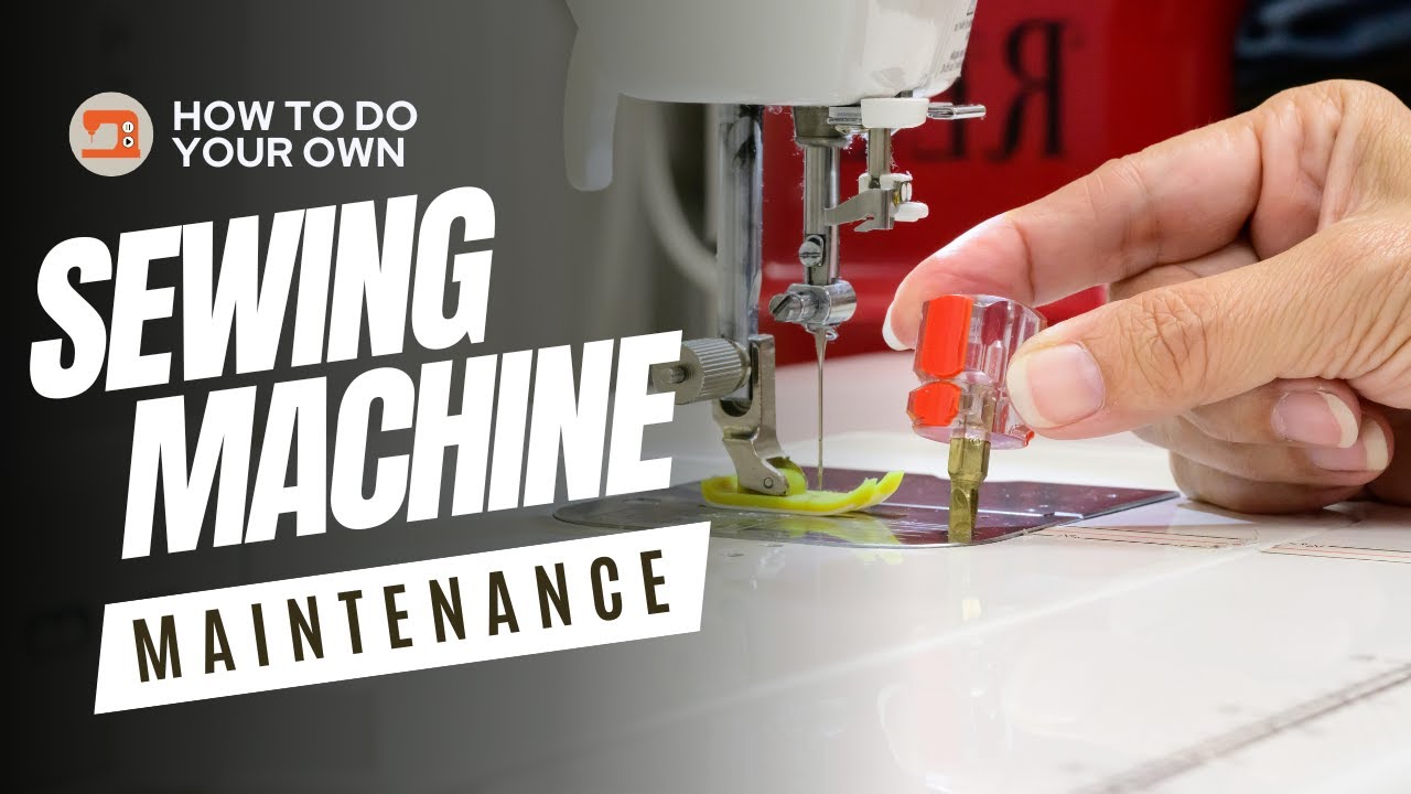 How To Do Your Own Sewing Machine Maintenance at Home - YouTube