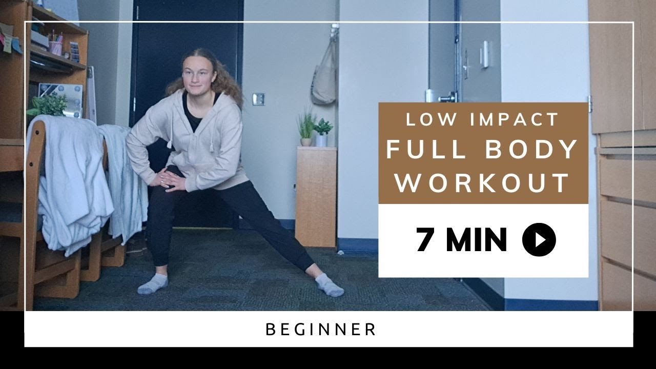 7 Minute Full Body Beginner Workout - YouTube