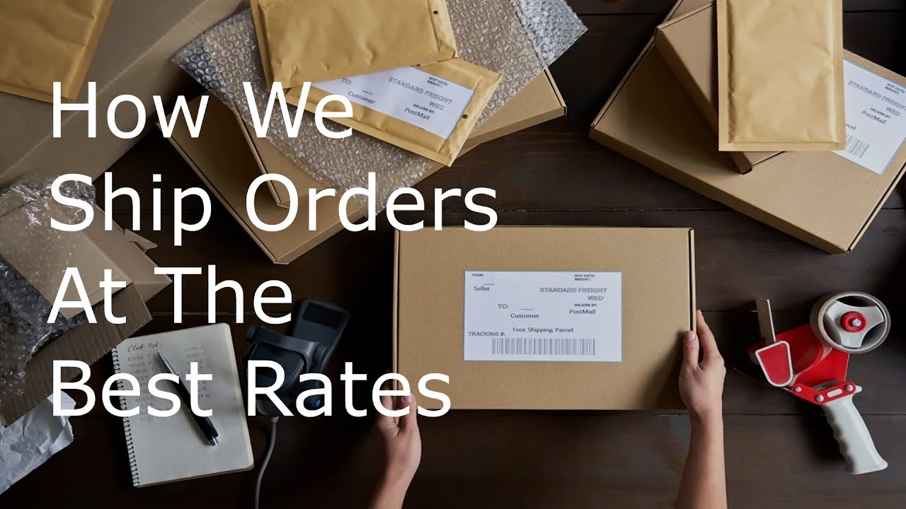 How To Ship Your Products For Cheap - YouTube