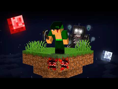 Trapped on 1 Scary Island in Minecraft