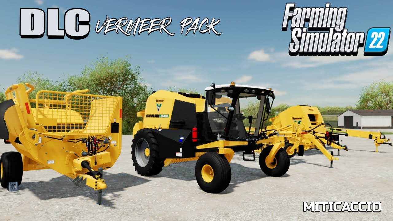 [DLC] VERMEER PACK - FARMING SIMULATOR 22 - ITA LINK IN DESCRIZIONE ...