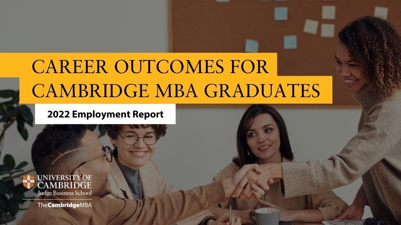 Career Outcomes for Cambridge MBA graduates - YouTube