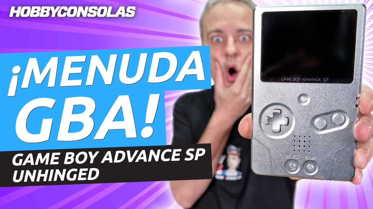 GAME BOY ADVANCE SP UNHINGED, el mod BESTIAL que reinventa la consola ...