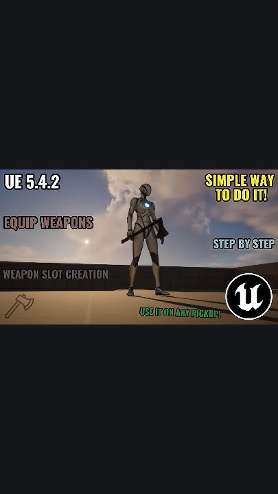 How to Create a Weapon Slot in UE5 Spawn Actor From Class (TUTORIAL) - YouTube