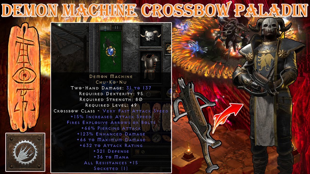 Holy Fire Bow Paladin with Demon Machine vs Uber Tristram – Diablo 2 ...