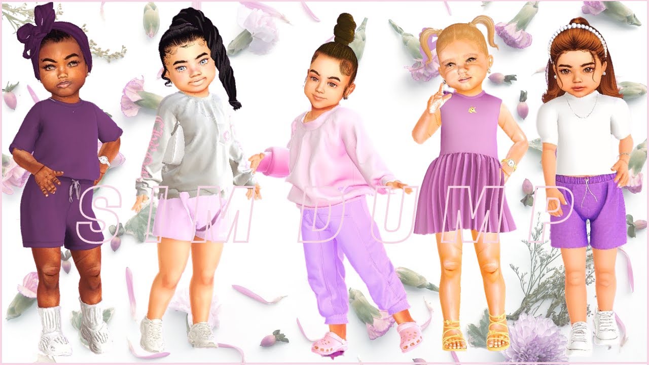 [Patreon] Female Toddler Sim Dump | CC Folder and Sim Download || SIMS ...