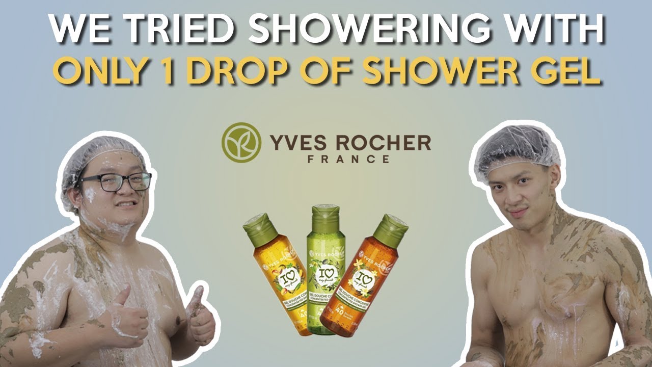 We Tried Showering with only 1 Drop of Shower Gel - YouTube