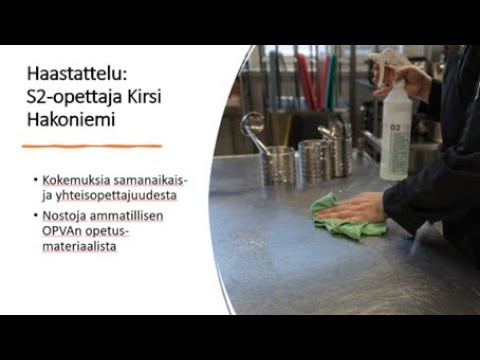 Kohti saavutettavaa OPVA-materiaalia -webinaarin tallenne