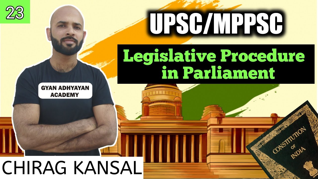 legislative procedure in parliament | article 107 to 111 | Money Bill ...