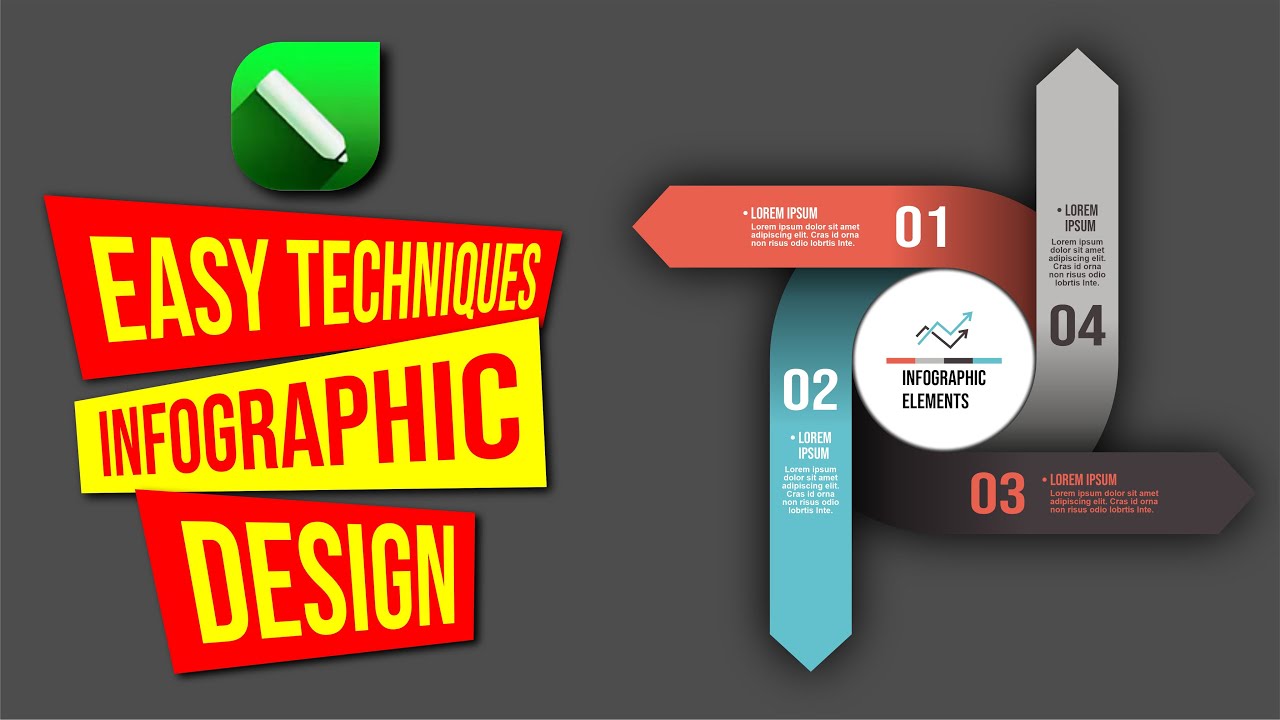 Create Infographic Element Template Design in Coreldraw | Learn ...