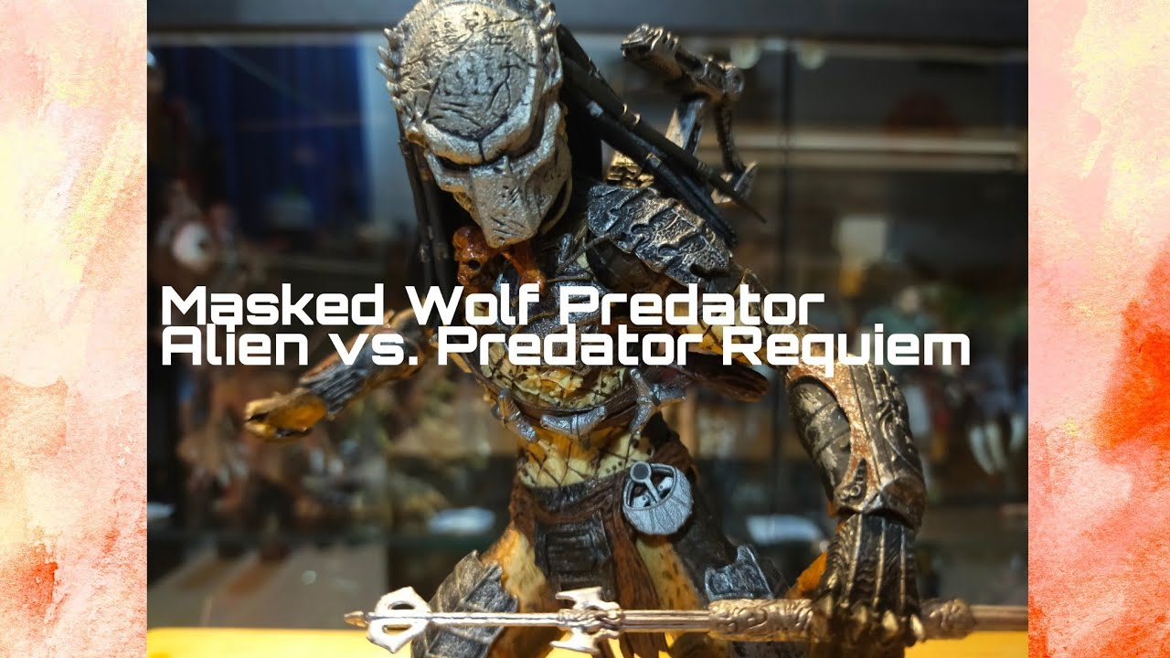 NECA Alien vs. Predator Requiem Masked Wolf Predator [Action Figure ...