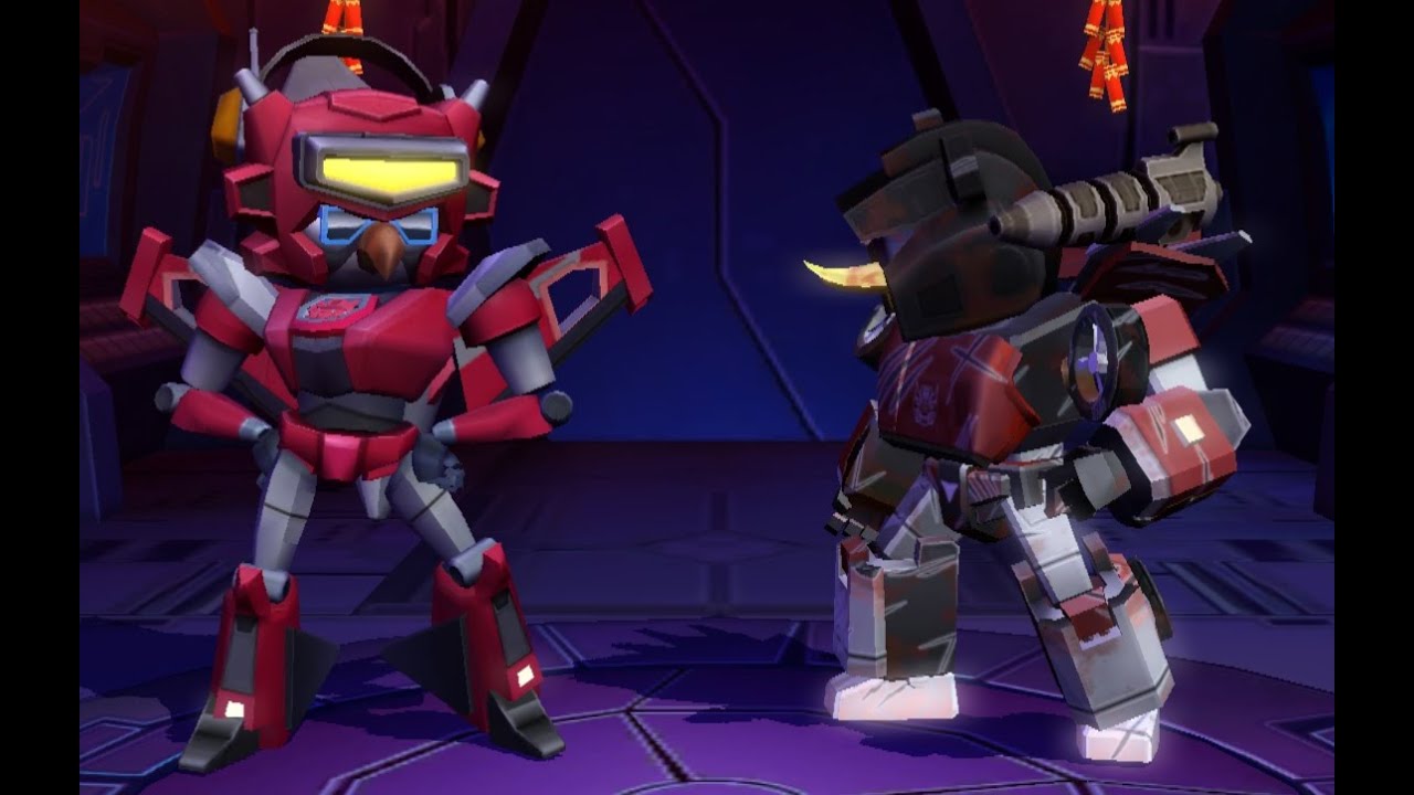 angry birds transformers (elita one su copañedo soldado Sideswipe ...