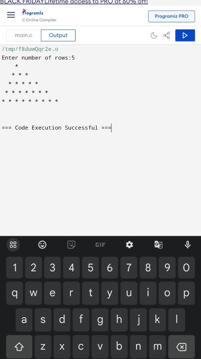 C Program to Print Pyramid Pattern #learnc #coding #elkick # ...