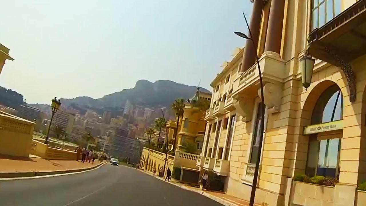 Monaco Drive in the City Panorama 2013 Monte Carlo - YouTube