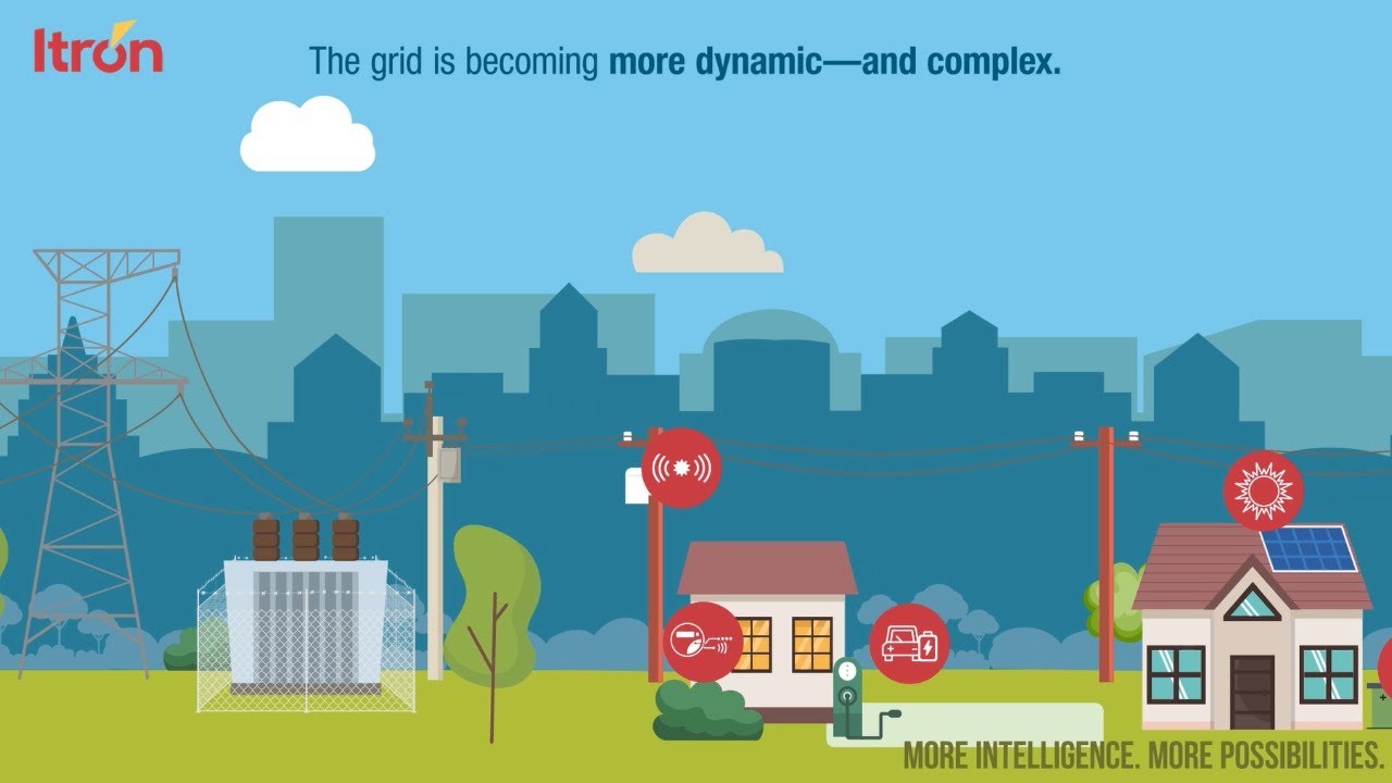 Itron Grid Edge Animation Video - YouTube