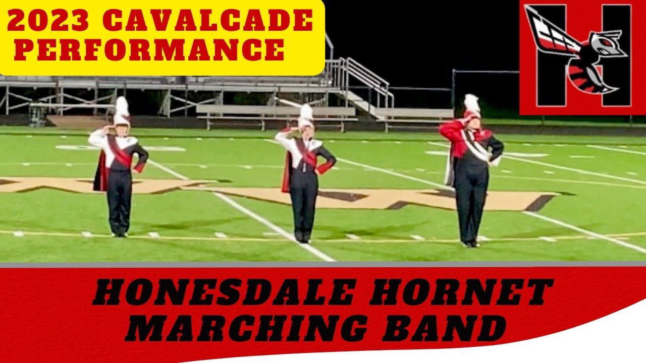 HHS | 2023 Honesdale Marching Band Hornets Cavalcade of Bands - YouTube