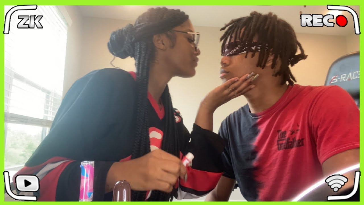 Chapstick Kissing CHALLENGE *SHE GOT TURNED ON💦* (CANDY MIX EDITION ...