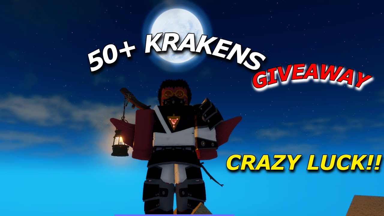 GPO | Kraken STACKING 50+ KRAKENS!! (Giveaway) - YouTube