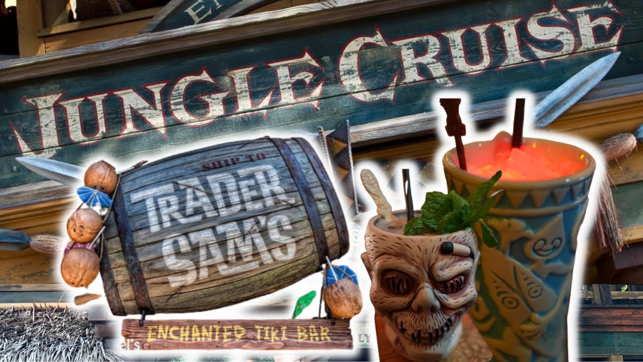 Trader Sam’s Enchanted Tiki Bar Jungle Cruise Disney Resort - YouTube