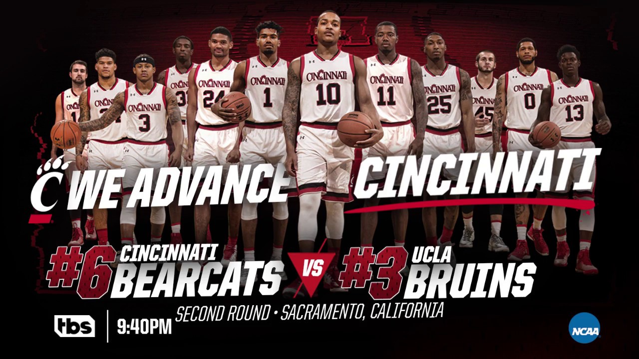 Bearcats Basketball 2017 NCAA Tournament: Next Up - UCLA - YouTube