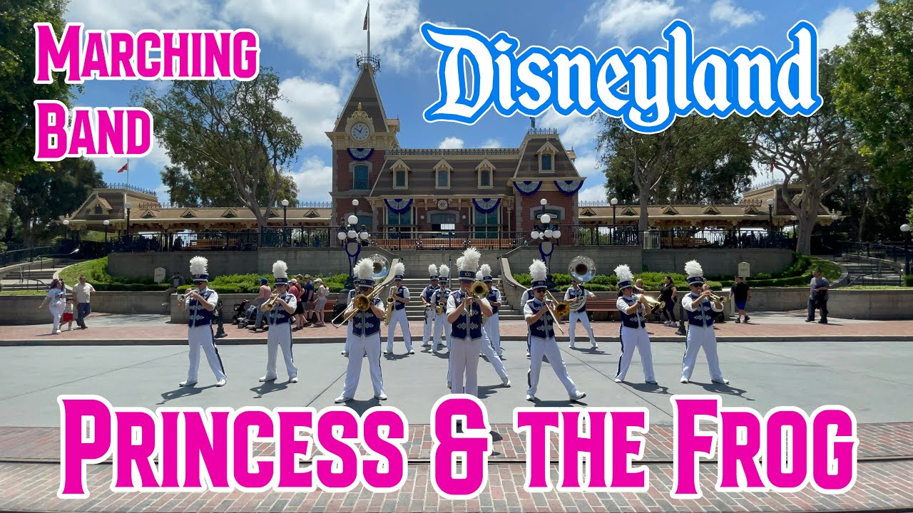 The Princess & the Frog Tune played by the Disneyland Marching Band - YouTube