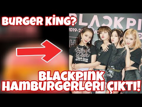 Blackpink Hamburgerleri çıktı! Burger King Pembe ve Siyah hamburgerleri piyasaya sürdü!