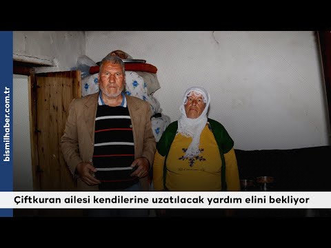Ulutürk Mahallesi’nde ikamet eden, Çiftkuran ailesi kendilerine uzatılacak yardım elini bekliyor
