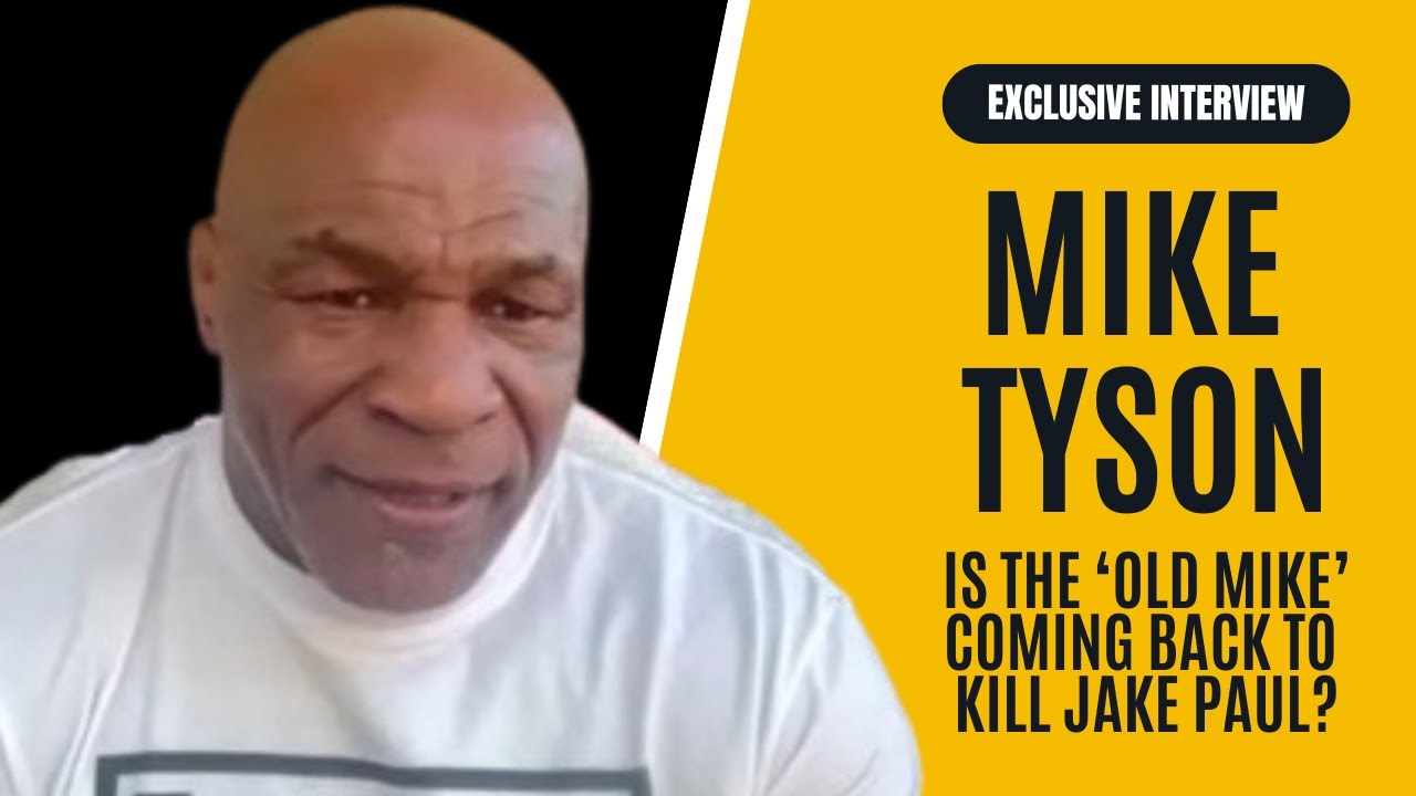 Interview: Mike Tyson WARNS Jake Paul he's coming out 'LIKE A ROCKET' to HURT HIM! - YouTube