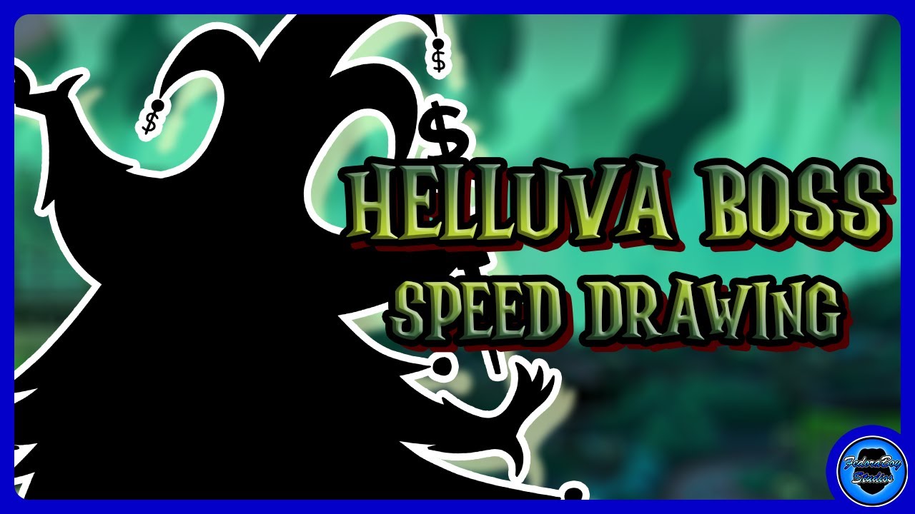 Helluva Boss - Mammon - Speed Drawing - YouTube
