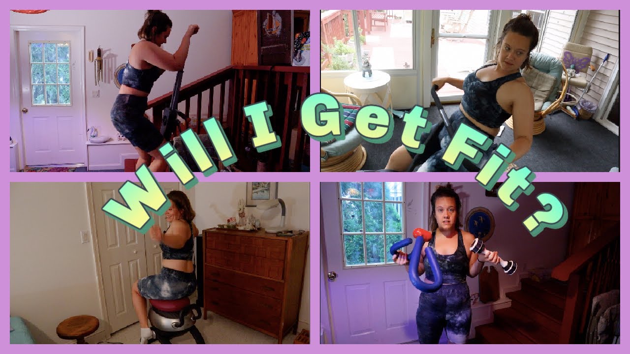 I Tried All My Grandmother's Exercise Equipment from the 90s - YouTube