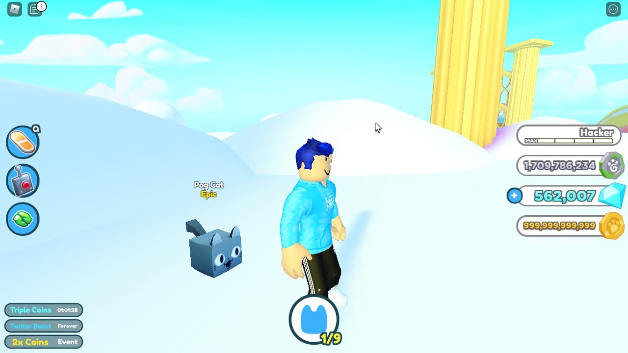 How to get the RAREST pet in Pet Simulator X! (Pog Cat) - YouTube