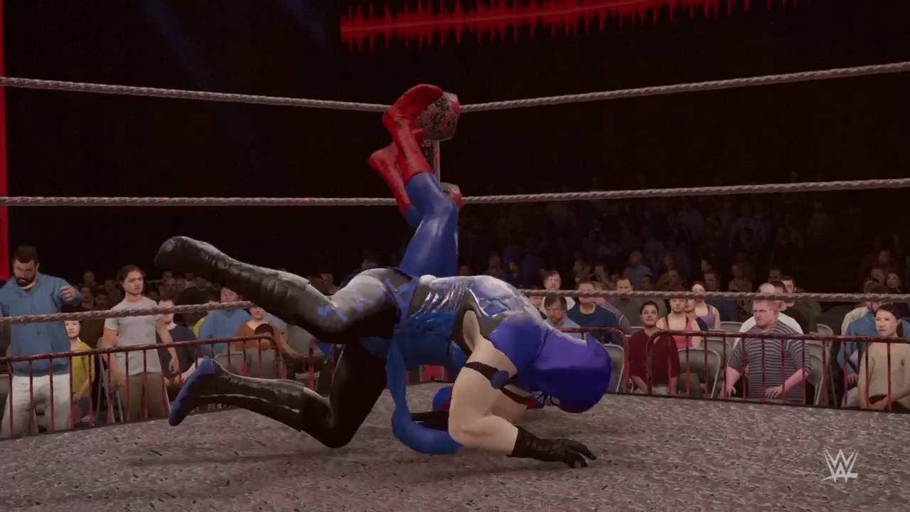 WWE 2K16 sub-zero v spider-man - YouTube