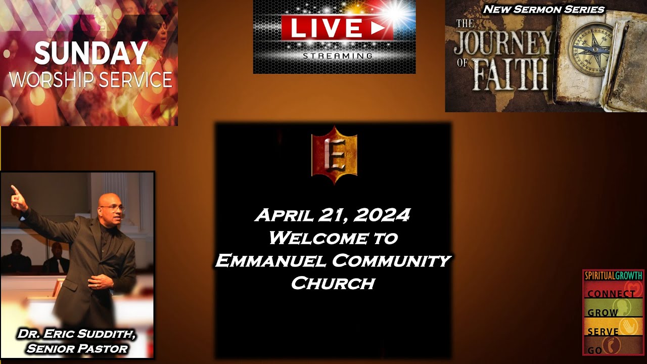 Emmanuel Community Church Livestream Worship Service 04-21-2024 - YouTube