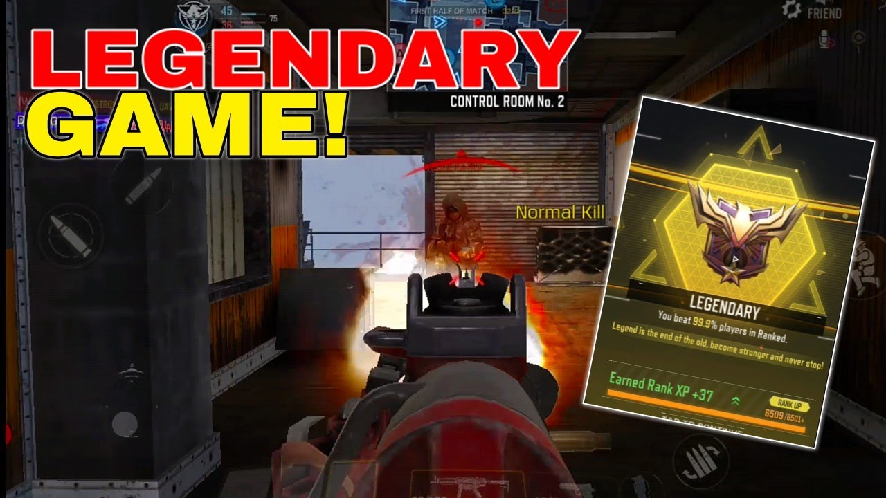THIS GAME GOT ME TO LEGENDARY RANK SEASON 5! COD: Mobile - YouTube
