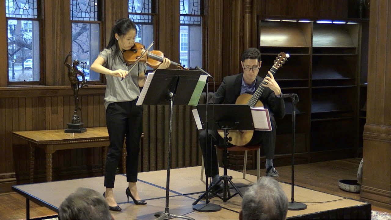 At the Library Concert Series: Celia Zhang & Raley Beggs - YouTube