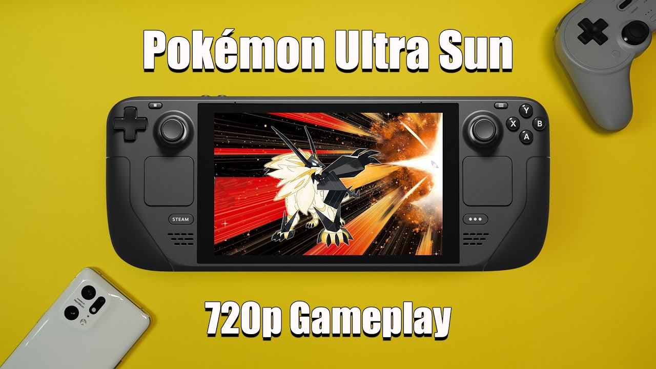 Steam Deck - Citra: Pokémon Ultra Sun - YouTube
