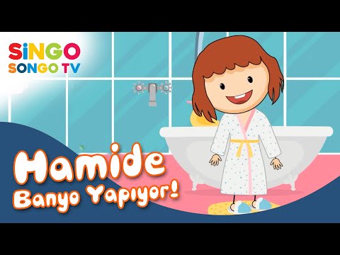 HAMİDE Banyo Yapıyor 🛁 – SingoSongo TV I İsme Özel Çocuk Şarkıları 🎶