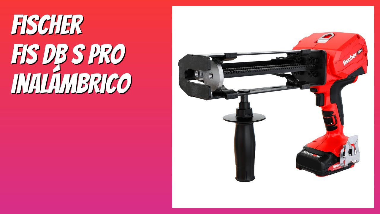 RESEÑA (2026) : Fischer FIS DB S Pro Inalámbrico. DETALLES - YouTube