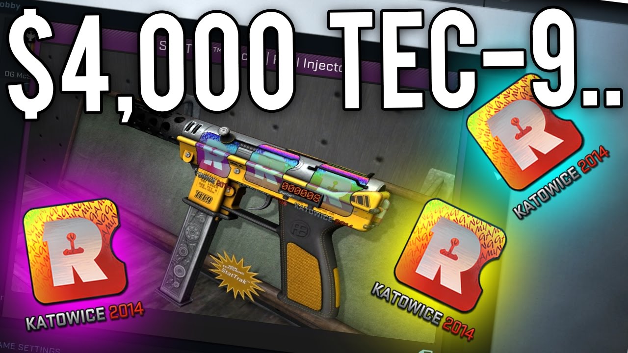 $4000+ TEC-9 Craft! +$200,000+ INSANE Skins Collection Showcase! - YouTube