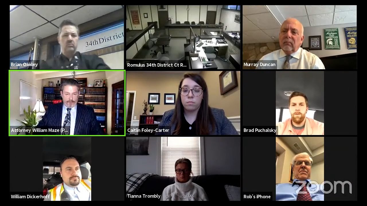 DataMaster DMT suppression hearing held by 34th District Ct. Judge Brian Oakley on December 17 ...