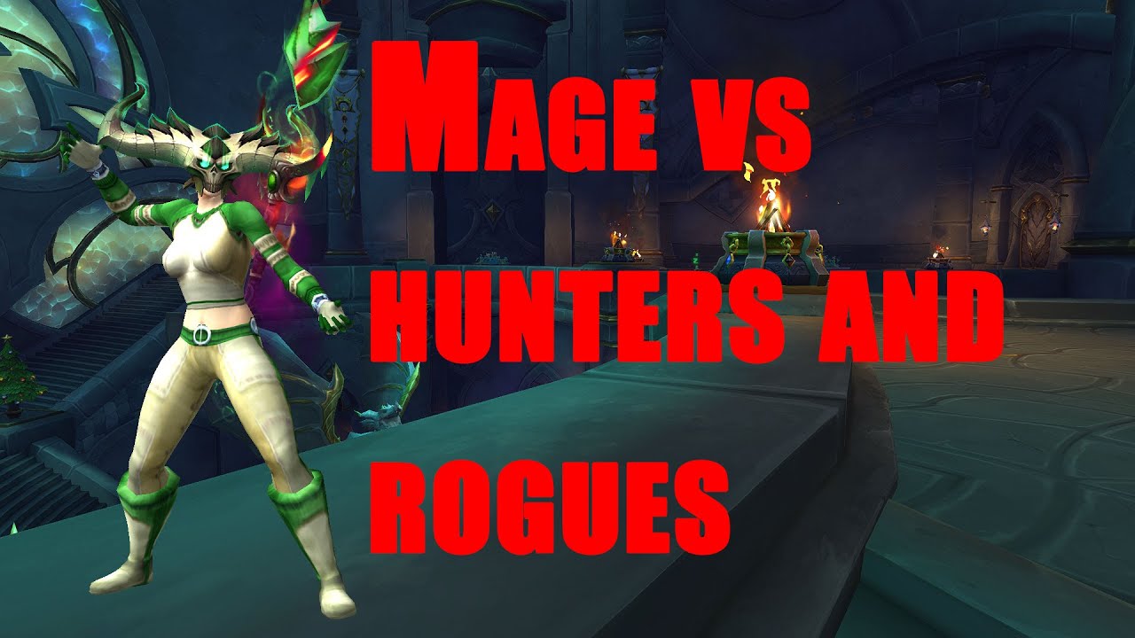 Mage vs hunters and rogues - Frost mage pvp dragonflight 10.2.5 - YouTube