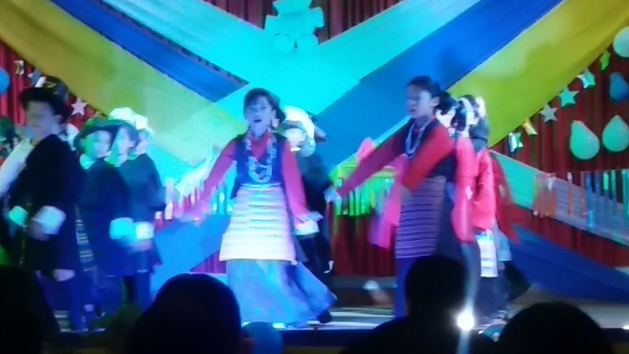 My daughter concert show 2017 dechencholing by school - YouTube