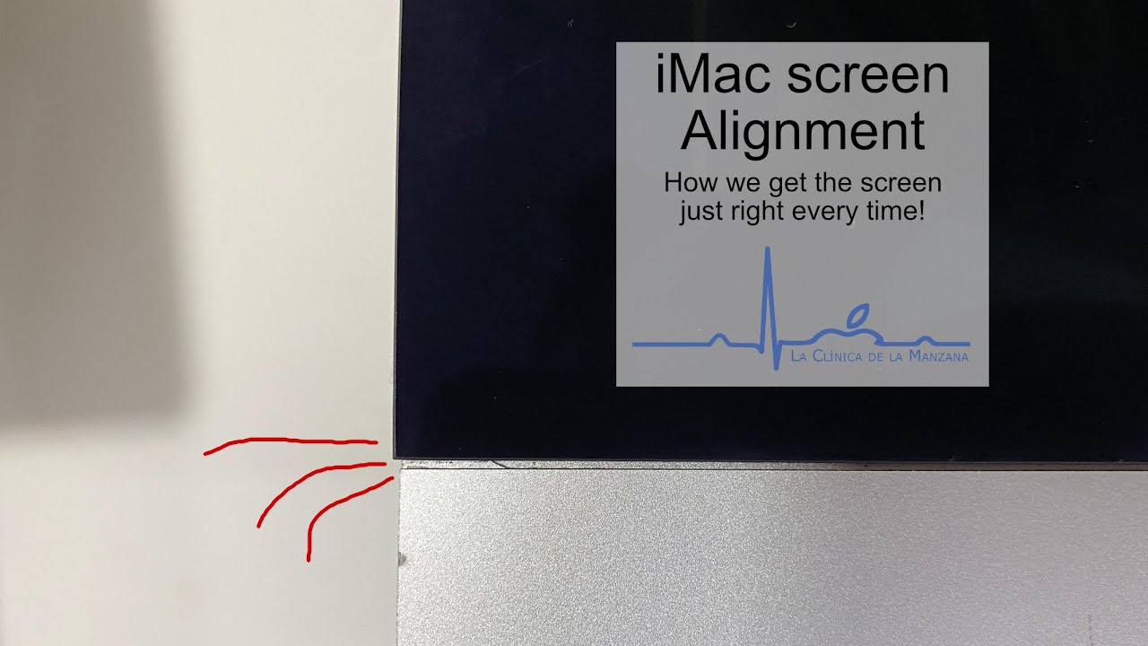 iMac Screen Alignment (2012 through 2020 models) - YouTube